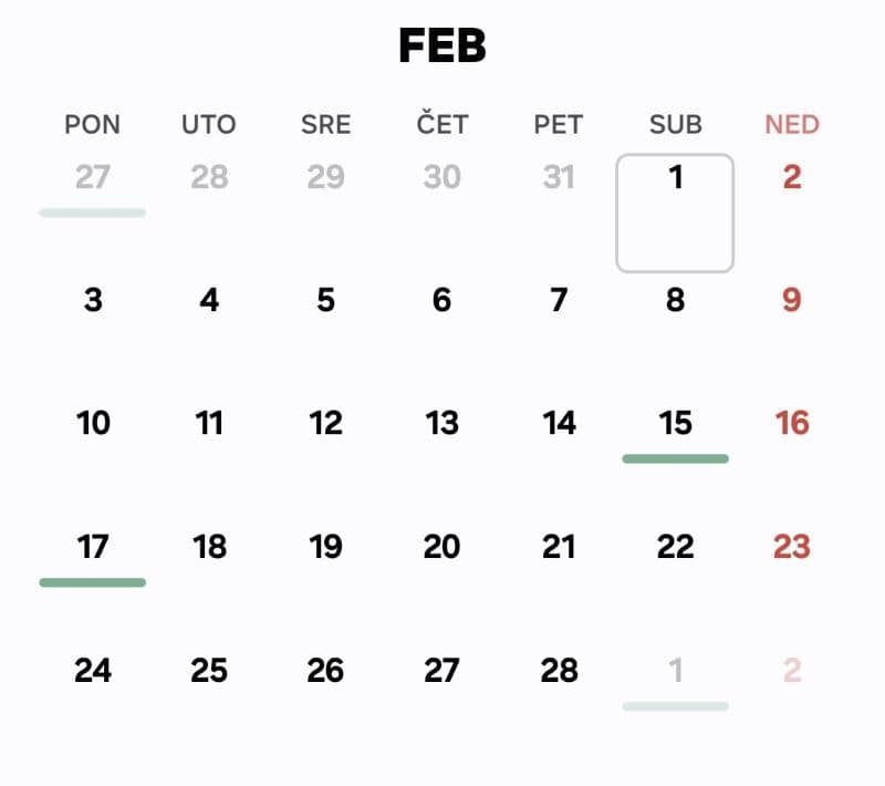Mesec februar nam donosi tri neradna dana - Portal RTV Biser